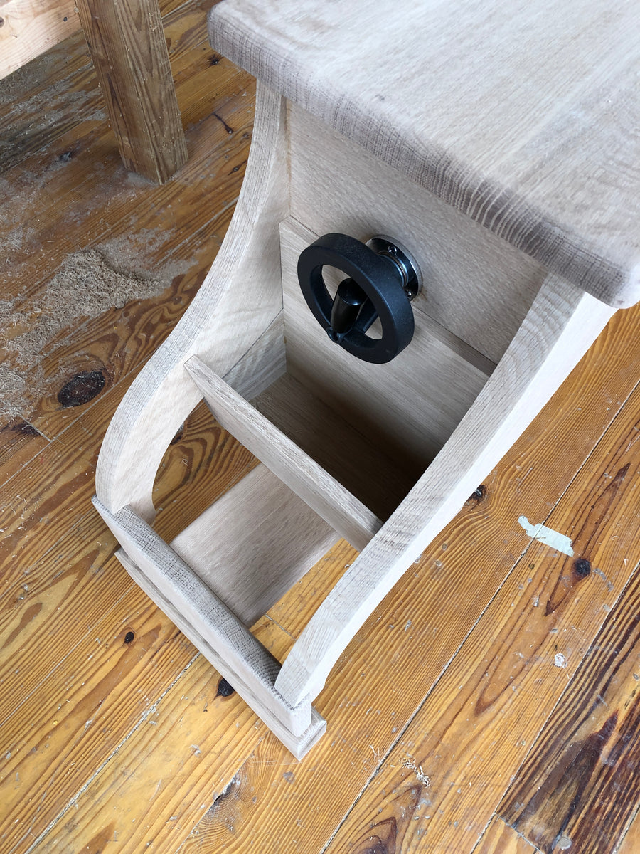 Gate Legged Adjustable Organ Bench – PJM Pipe Organ Parts